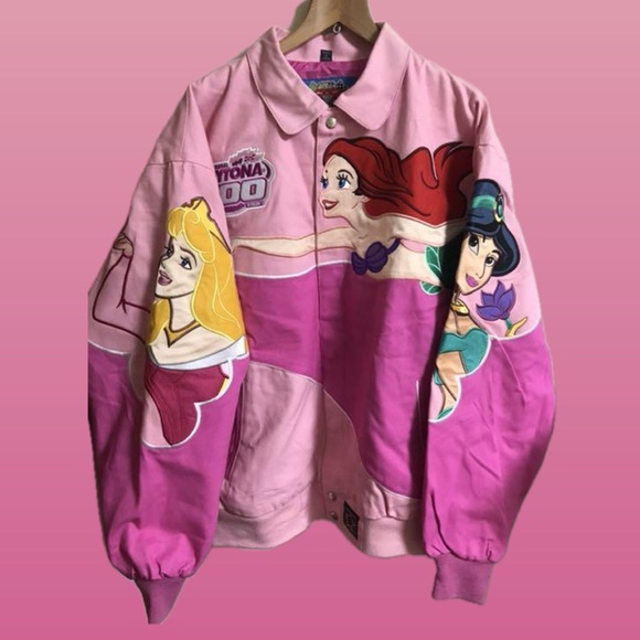 Disney | Jackets & Coats | Vintage 206 Daytona 500 Disney Princess ...